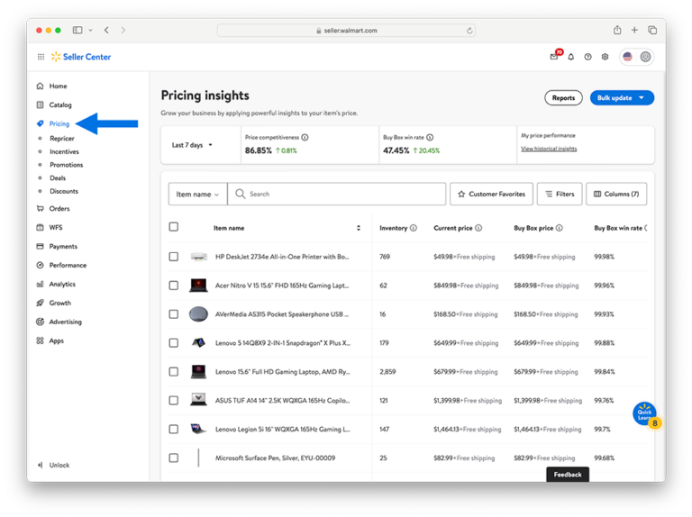 Getting started in Seller Center - Walmart Marketplace